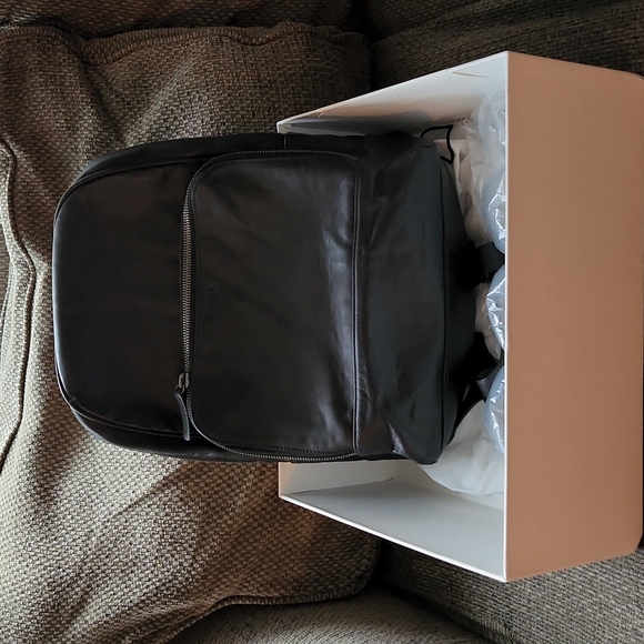 Shinola | Bags | Mens Black Leather Shinola Fulton Backpack | Poshmark